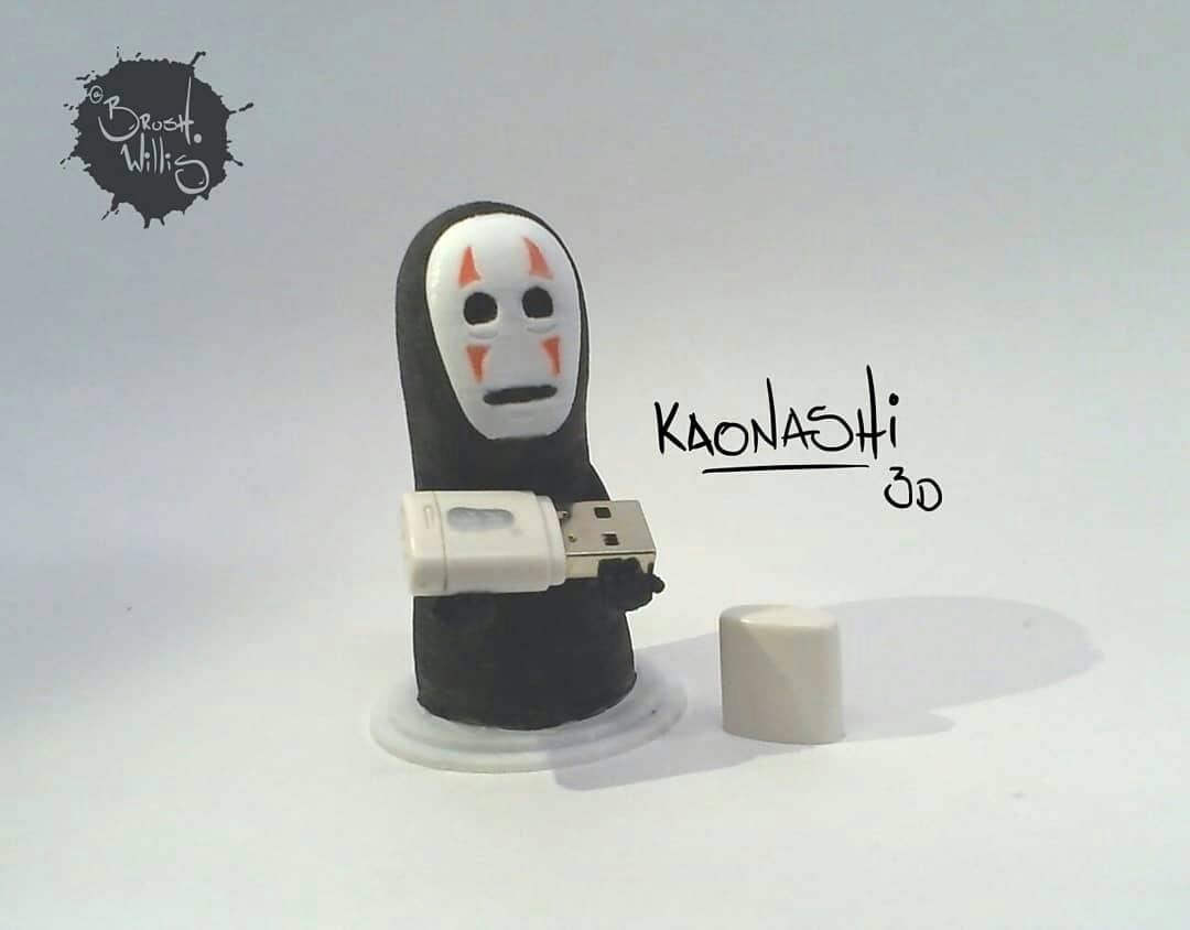 OBJ file kaonashi holder・3D print design to download・Cults