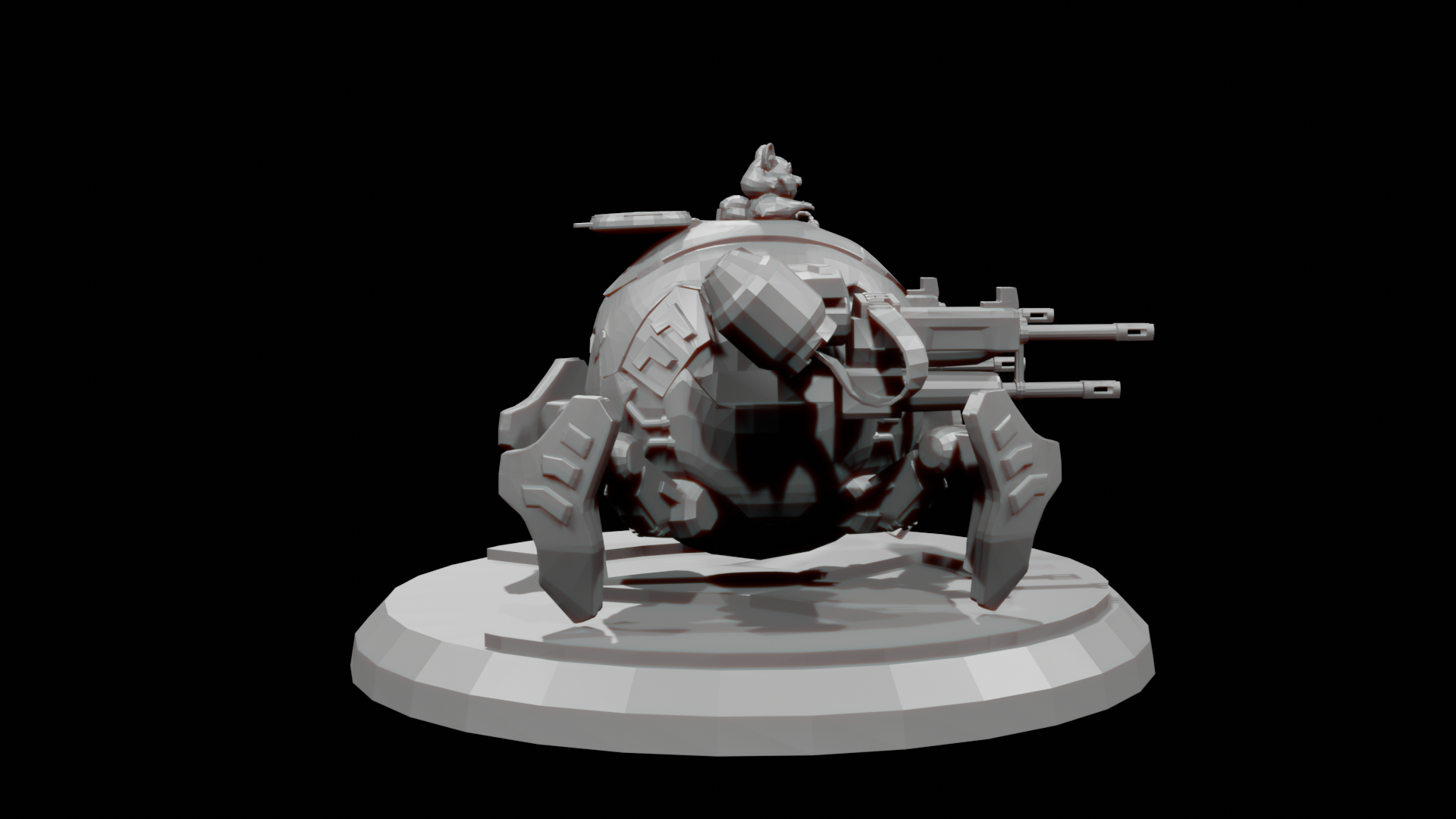 Download STL file Wrecking Ball from Overwatch • Model to 3D print ・ Cults