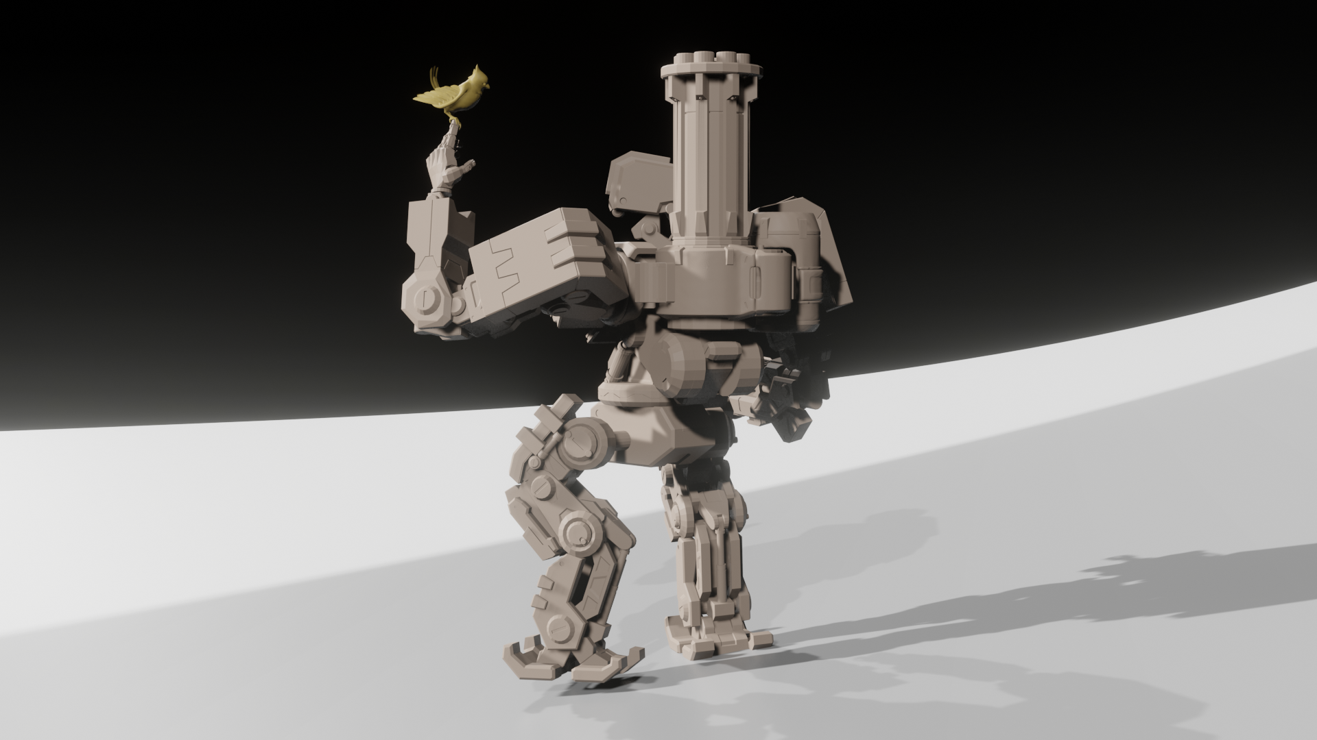 3D file Bastillion from Overwatch 🤖・3D printer design to download・Cults