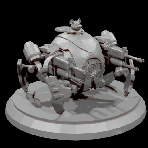 Download STL file Wrecking Ball from Overwatch • Model to 3D print ・ Cults