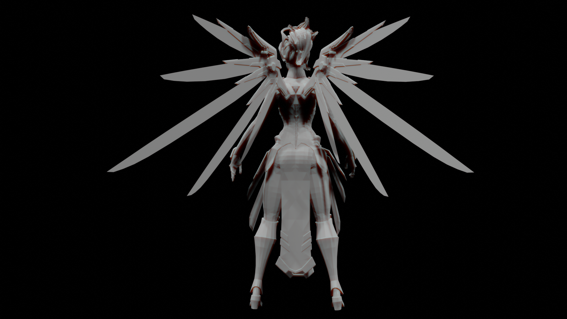 STL file Mercy from Overwatch・3D printable design to download・Cults
