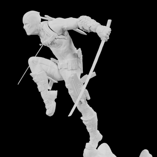 Download 3D printer designs Deadpool (Weapon X) ・ Cults