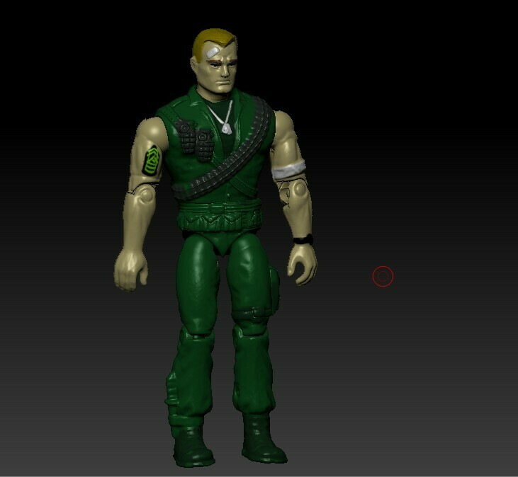 3D file G.I Joe Sgt Savage vintage. Screaming Eagles. 🎨・3D printable ...