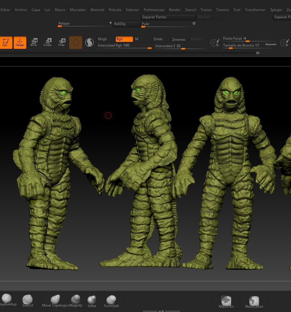 3D file The Creature From the Black Lagoon Action figure for 3D ...