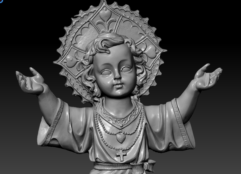 Файл 3D Jesus Christ, Divine child, God. ️・3D-печатная модель для ...