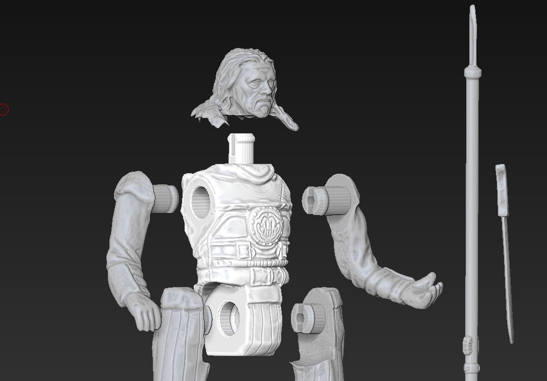 3D file STAR WARS .STL THE BOOK OF BOBA FETT OBJ. Danny Trejo the ...