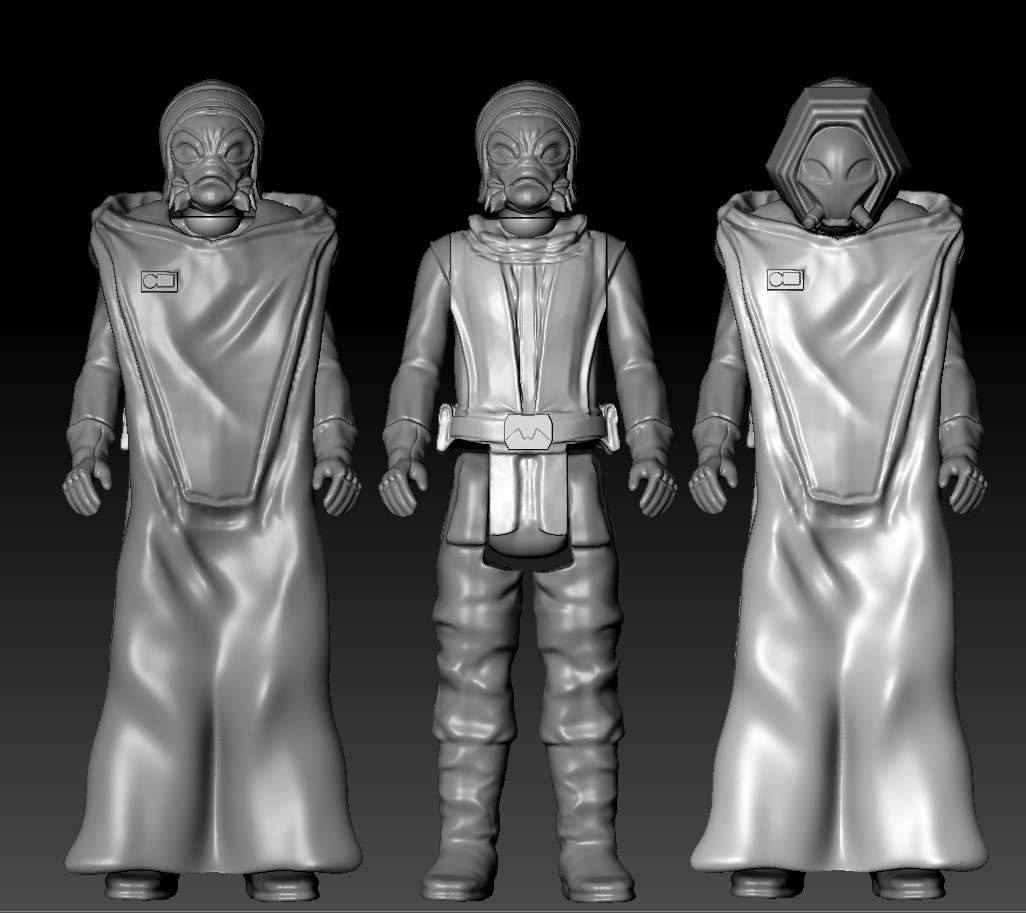 3D file STAR WARS .STL THE BOOK OF BOBA FETT OBJ. PYKE SOLDIER AND ...