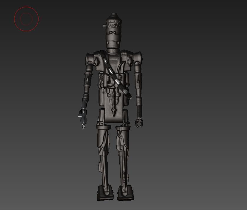 3D file Star Wars .stl IG-88 .3D action figure .OBJ Kenner style.・3D ...