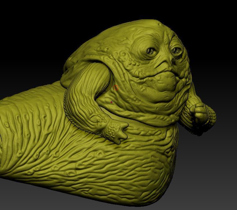 3D file STAR WARS .STL JABBA THE HUTT .3D ACTION FIGURE .OBJ KENNER ...