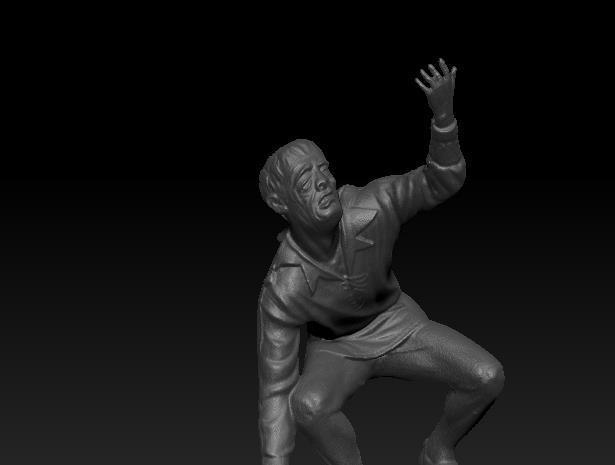 OBJ file PLASTIMARX HUNCHBACK VINTAGE TOY 🎬・3D printable model to ...