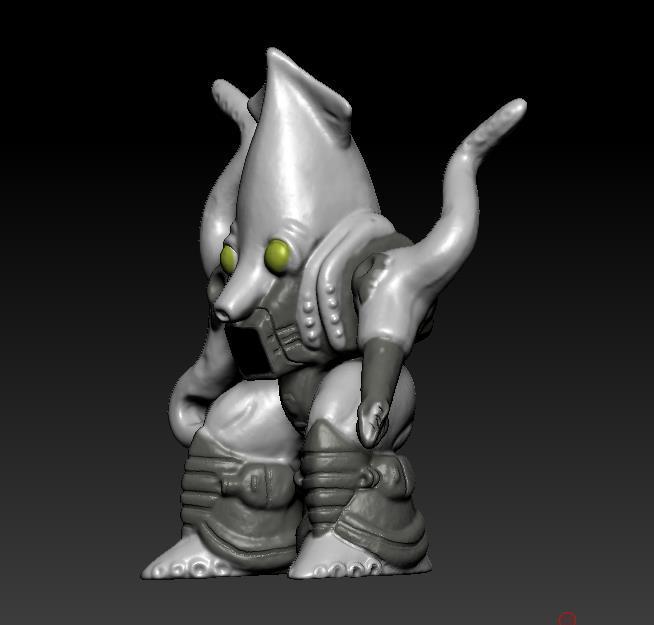 3D file Battle Beasts Octopus Action figure 3D STL 🐙・3D printable model ...