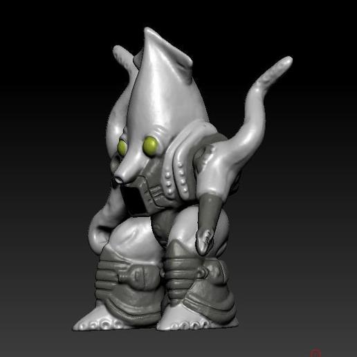 Download STL file Battle Beasts Octopus Action figure 3D STL • 3D print ...