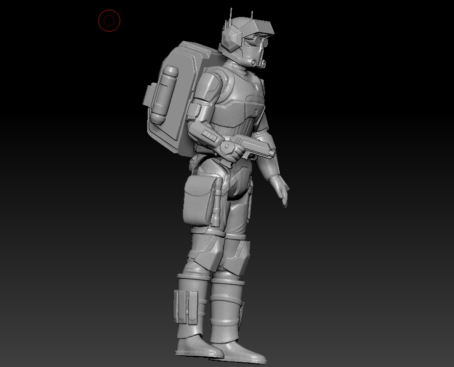 Archivo STL The bad batch .stl Teck action figure3D ACTION FIGURE .OBJ ...