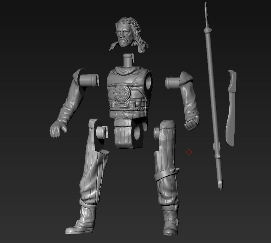 3D file STAR WARS .STL THE BOOK OF BOBA FETT OBJ. Danny Trejo the ...