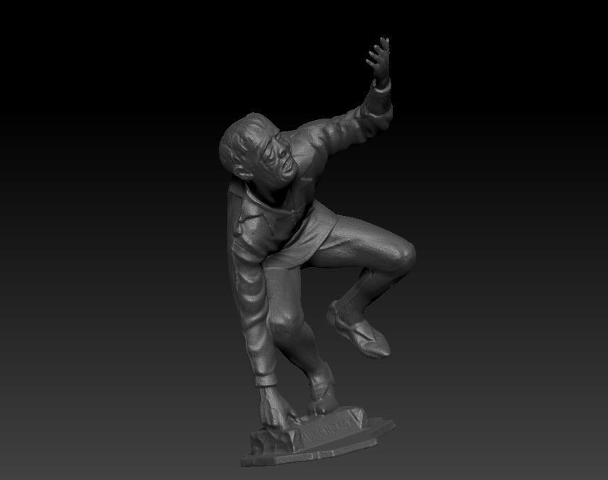 OBJ file PLASTIMARX HUNCHBACK VINTAGE TOY 🎬・3D printable model to ...