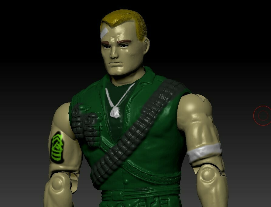 3D file G.I Joe Sgt Savage vintage. Screaming Eagles. 🎨・3D printable ...