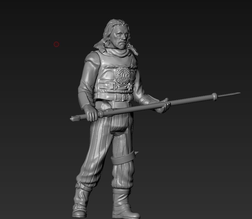 3D file STAR WARS .STL THE BOOK OF BOBA FETT OBJ. Danny Trejo the ...