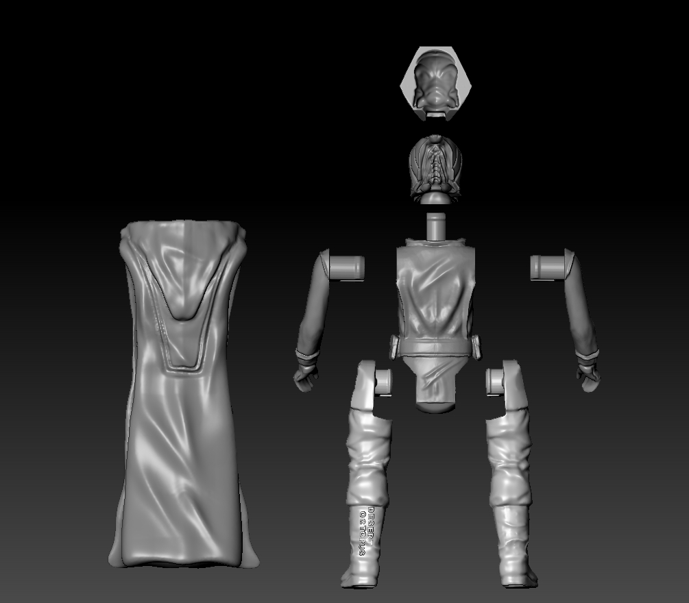 3D file STAR WARS .STL THE BOOK OF BOBA FETT OBJ. PYKE SOLDIER AND ...