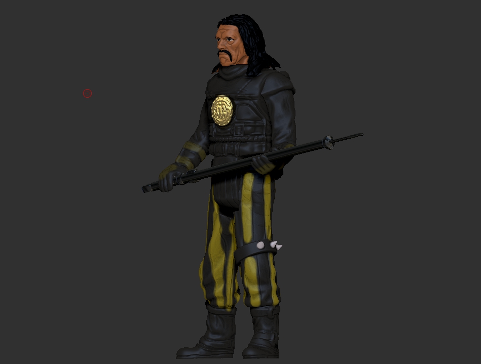 3D file STAR WARS .STL THE BOOK OF BOBA FETT OBJ. Danny Trejo the ...