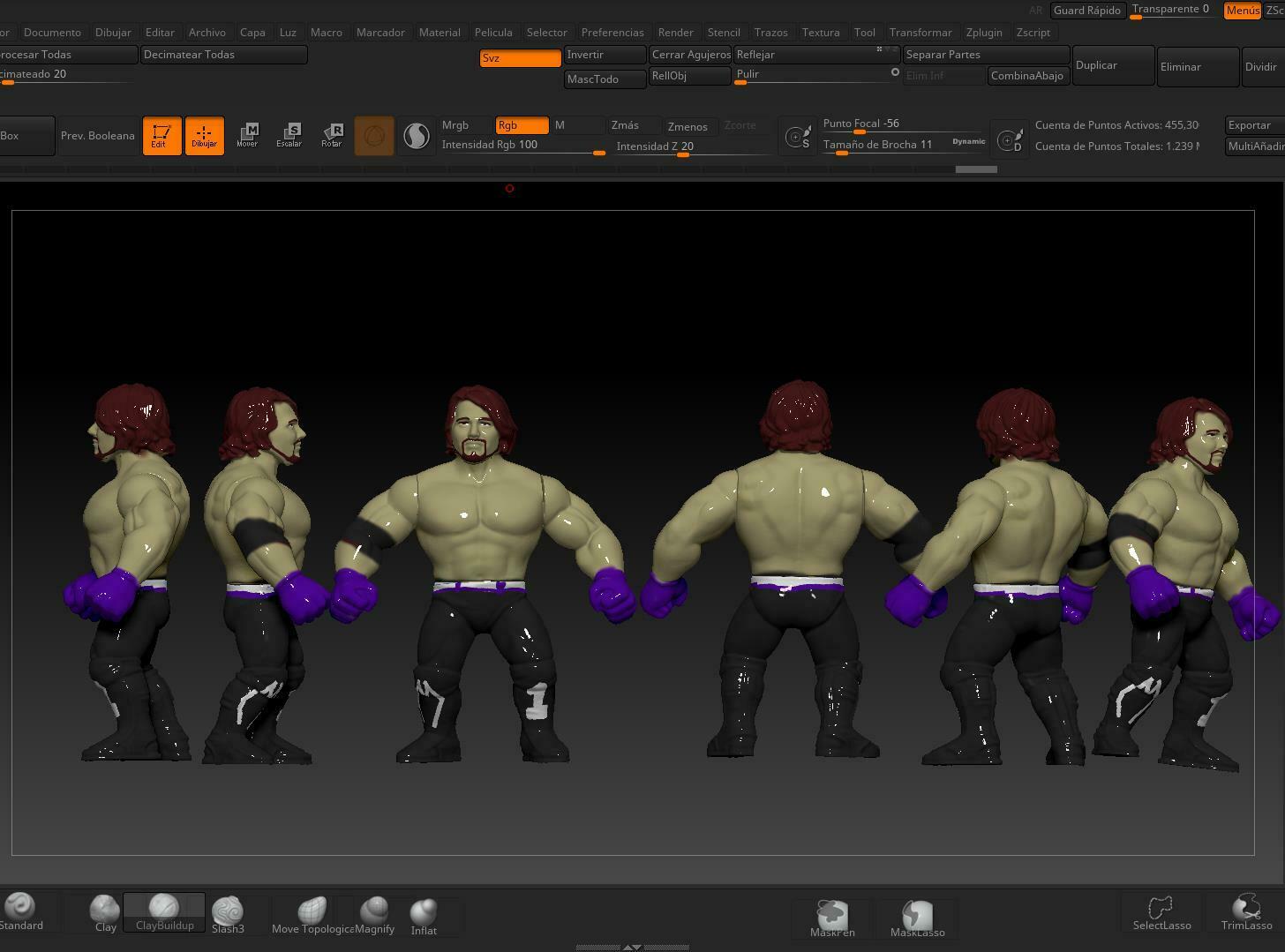 3D file aj styles phenomenal Hasbro vintage WWE action figure 🤼 ...