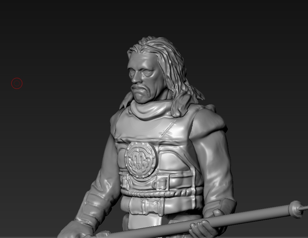 3D file STAR WARS .STL THE BOOK OF BOBA FETT OBJ. Danny Trejo the ...
