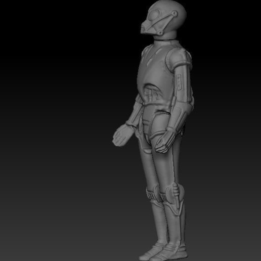 Download STL file Star Wars .stl Imperial Droid .3D action figure .OBJ ...