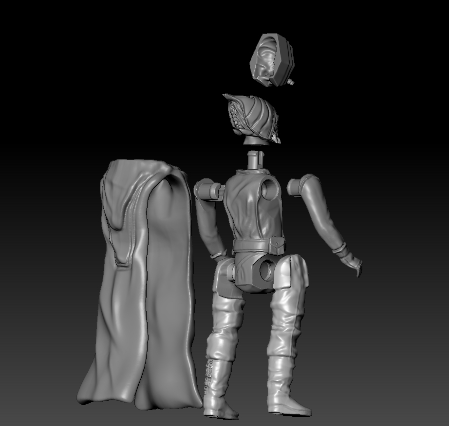 3D file STAR WARS .STL THE BOOK OF BOBA FETT OBJ. PYKE SOLDIER AND ...