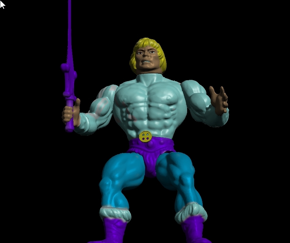 3D file Prince .STL Action Figure 3D MOTU Style・3D printable design to ...