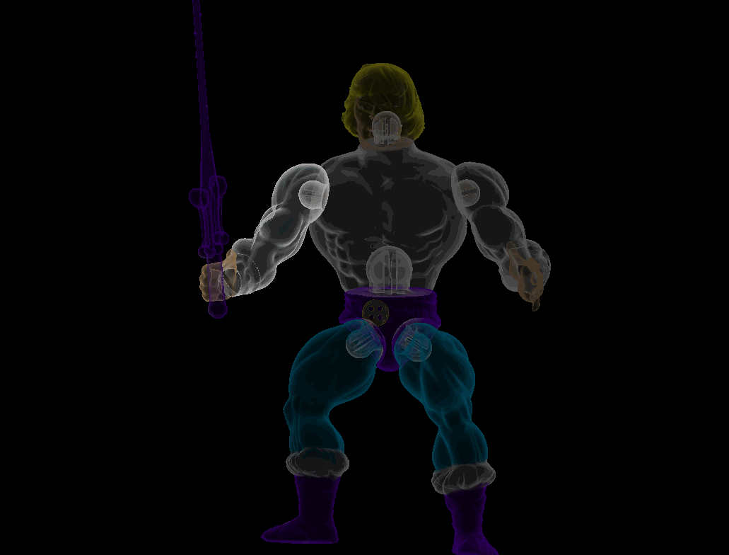 3D file Prince .STL Action Figure 3D MOTU Style・3D printable design to ...