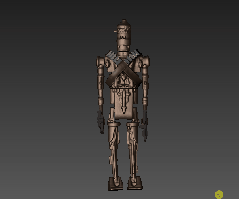 Descargar archivo STL The Mandalorian IG-11 .3D action figure .OBJ ...