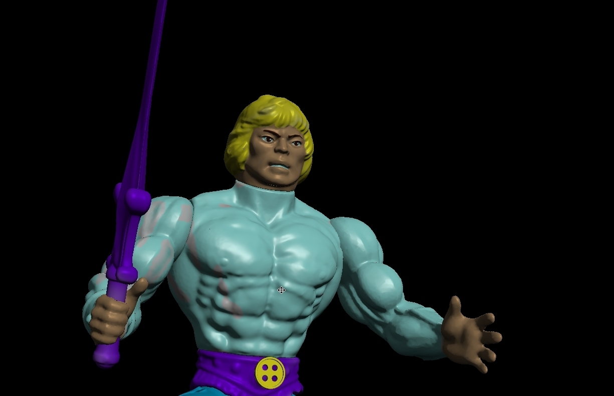3D file Prince .STL Action Figure 3D MOTU Style・3D printable design to ...