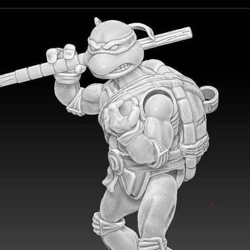 Download 3D model Donatello TMNT 6" ACTION FIGURE FOR 3D PRINTING ・ Cults