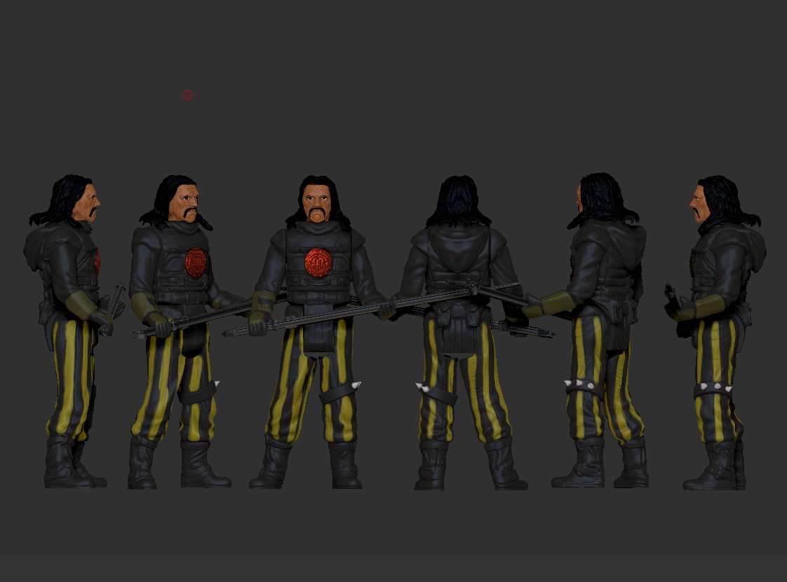 3D file STAR WARS .STL THE BOOK OF BOBA FETT OBJ. Danny Trejo the ...