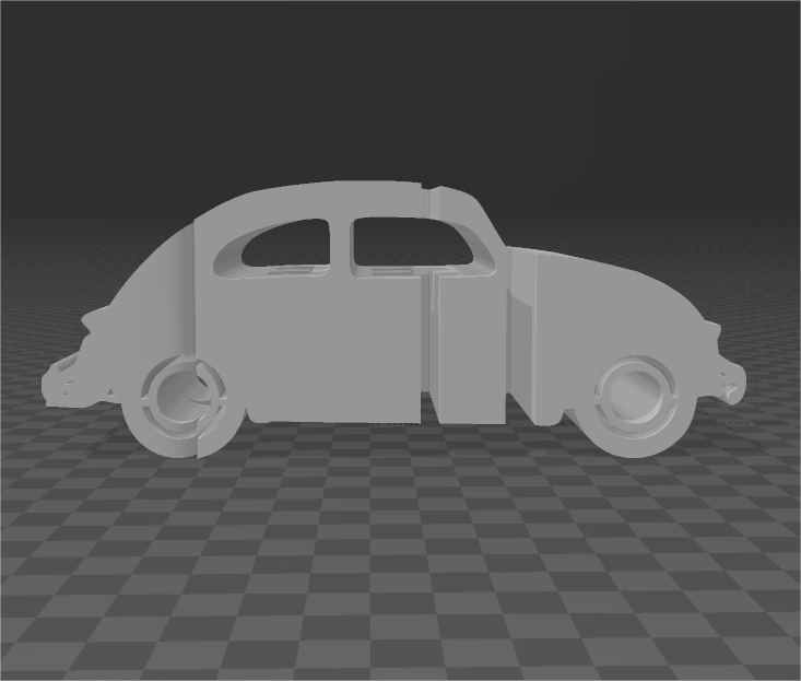 STL file VW Beetle 3D・3D printing idea to download・Cults