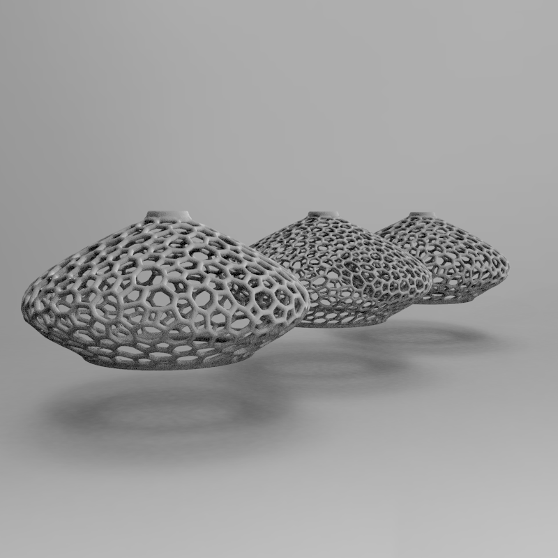 Stl File Lamps Collection Voronoi 9 Lamp・3d Print Model To Download・cults