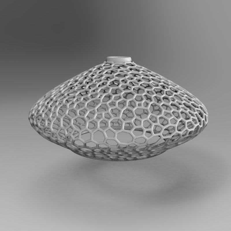 Stl File Lamps Collection Voronoi 9 Lamp・3d Print Model To Download・cults