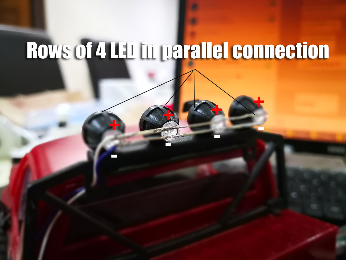 Download free STL file WPL C14 LED Light Rear Cover and Stand • 3D ...