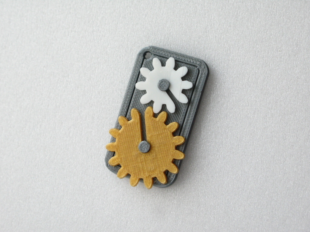 Free 3D file Gear Tag・3D printable design to download・Cults