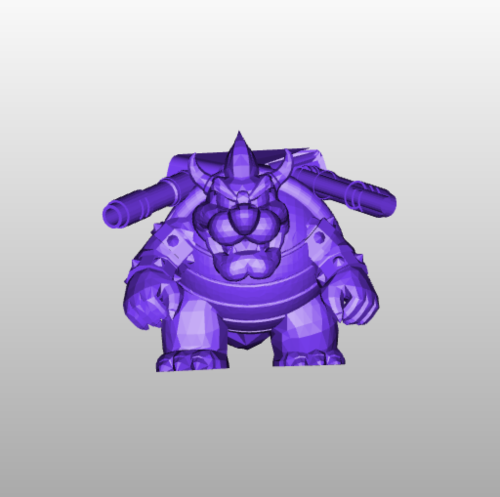 Télécharger fichier STL blastoise mode de bowser • Design imprimable en ...