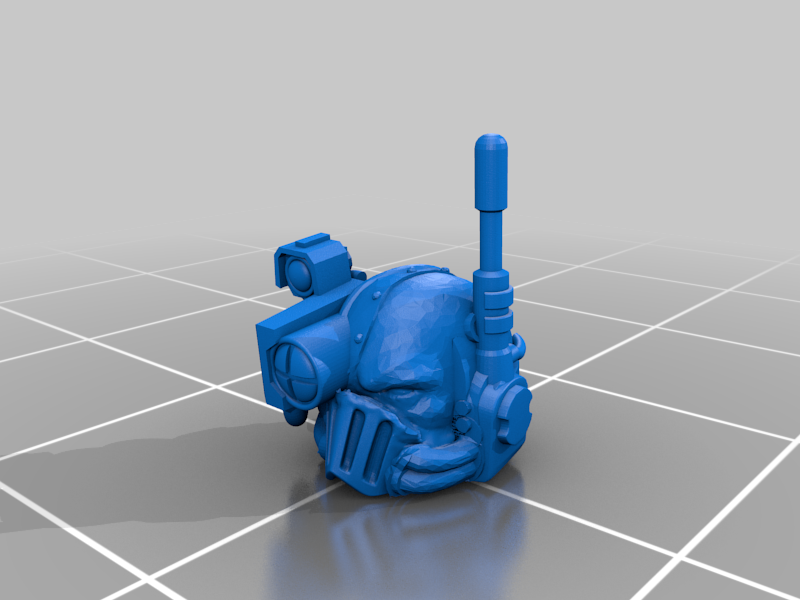 Free STL file Bionic Devastator - Heads 🎨・Model to download and 3D ...