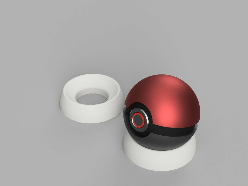 Free STL file Pokéball Base・3D printing template to download・Cults
