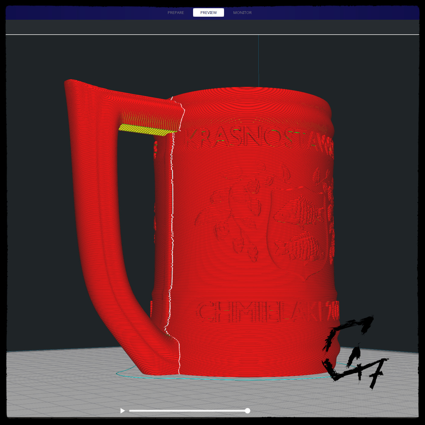 Free STL file Chmielaki's 2021 Beer Mug・3D printing idea to download・Cults