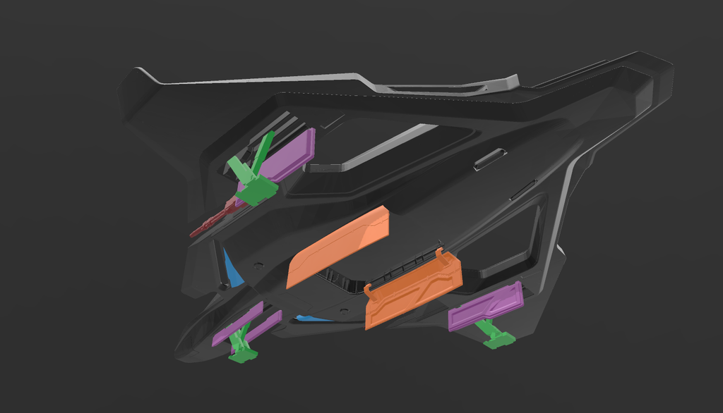 Free STL file Aegis Saber Raven 🐦・3D printable model to download・Cults