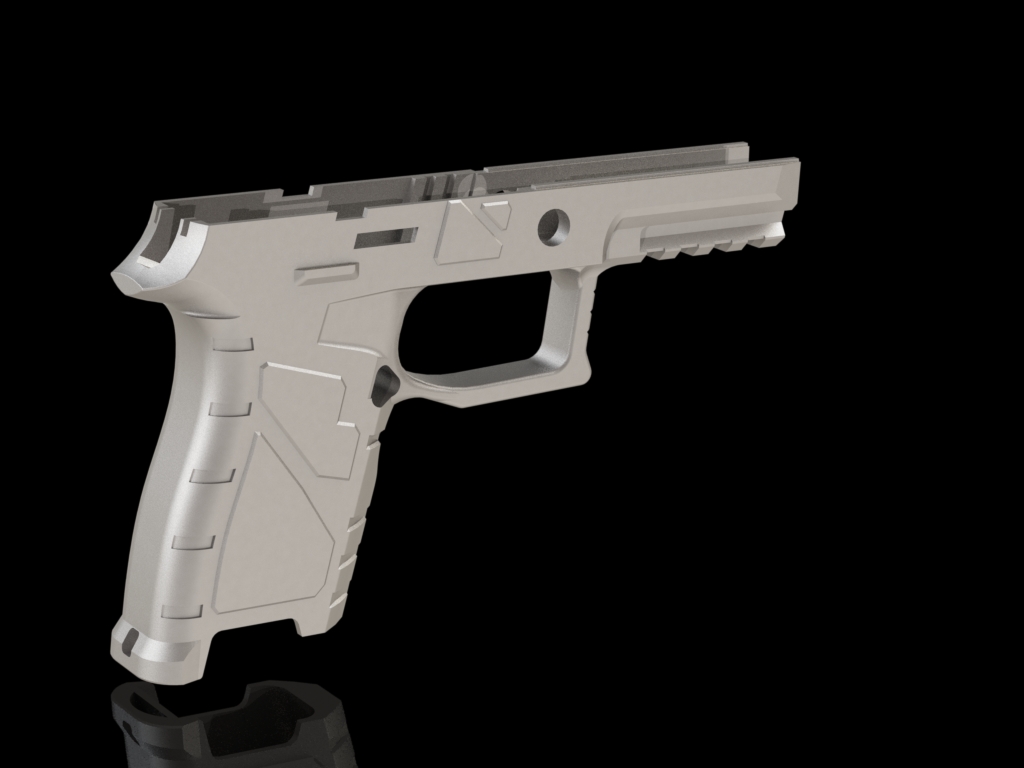 Datei STL Sig Sauer P320-250 Unterer Rahmen・Modell für 3D-Druck zum ...