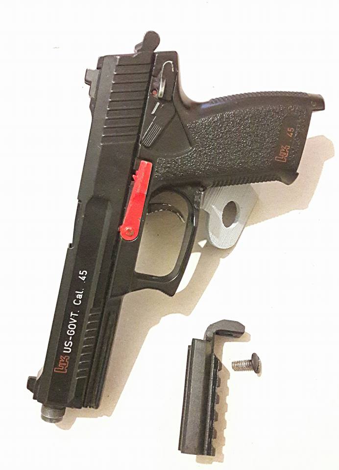 STL file MK-23 SOCOOM ADAPTER・3D printable design to download・Cults