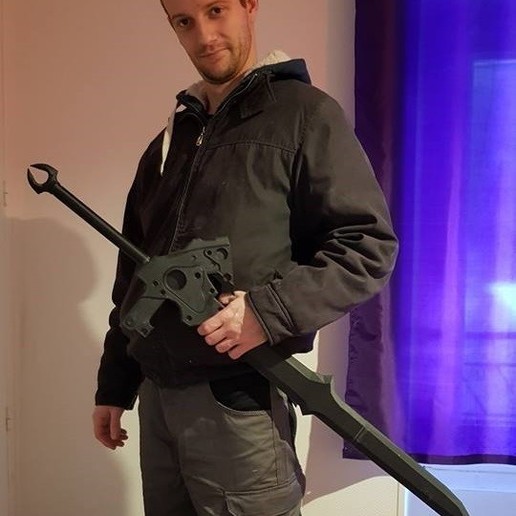 Download STL file Kainan's Sword from Outlander ・ Cults