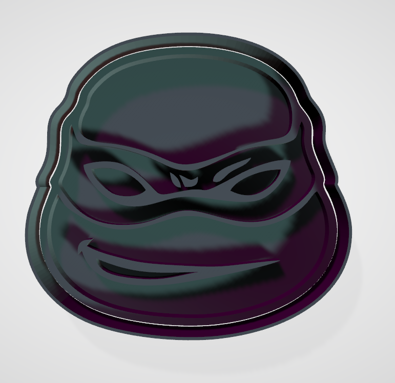 STL file ninja turtle cookie cutter and fondant・3D printable model to ...