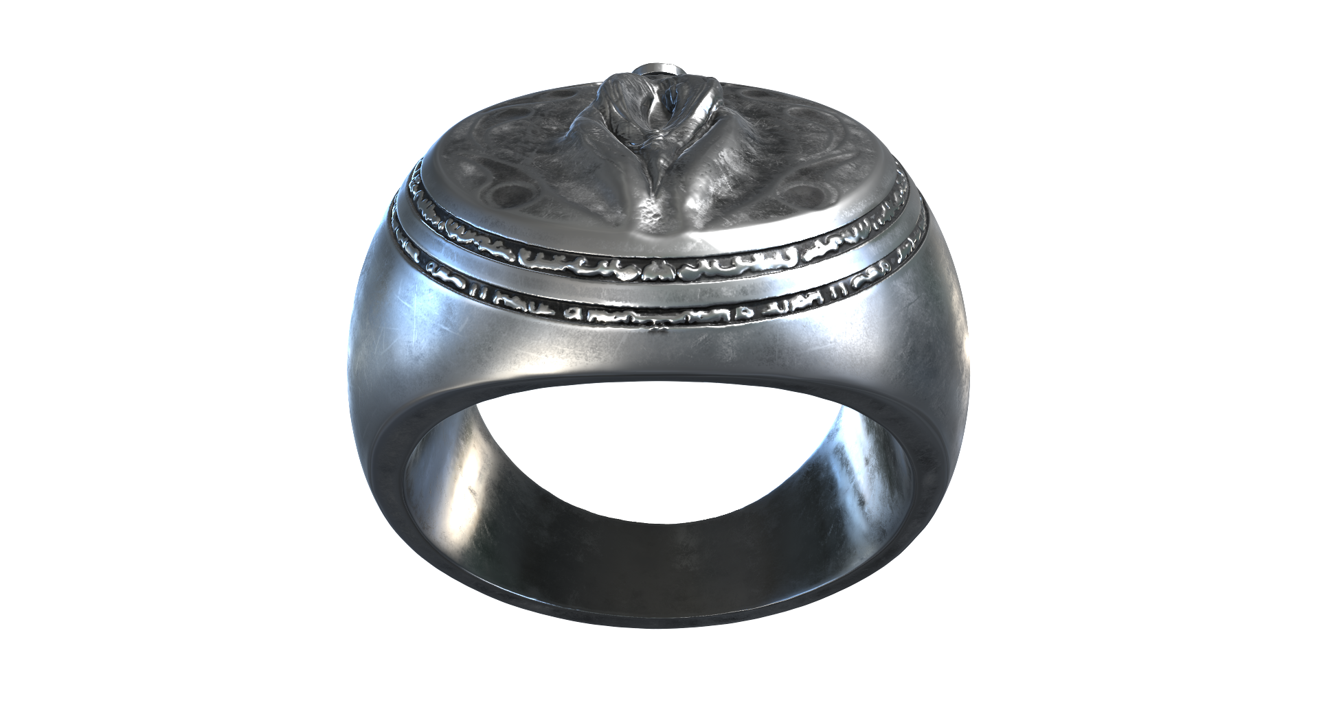 3D file the RING POWER・Template to download and 3D print・Cults