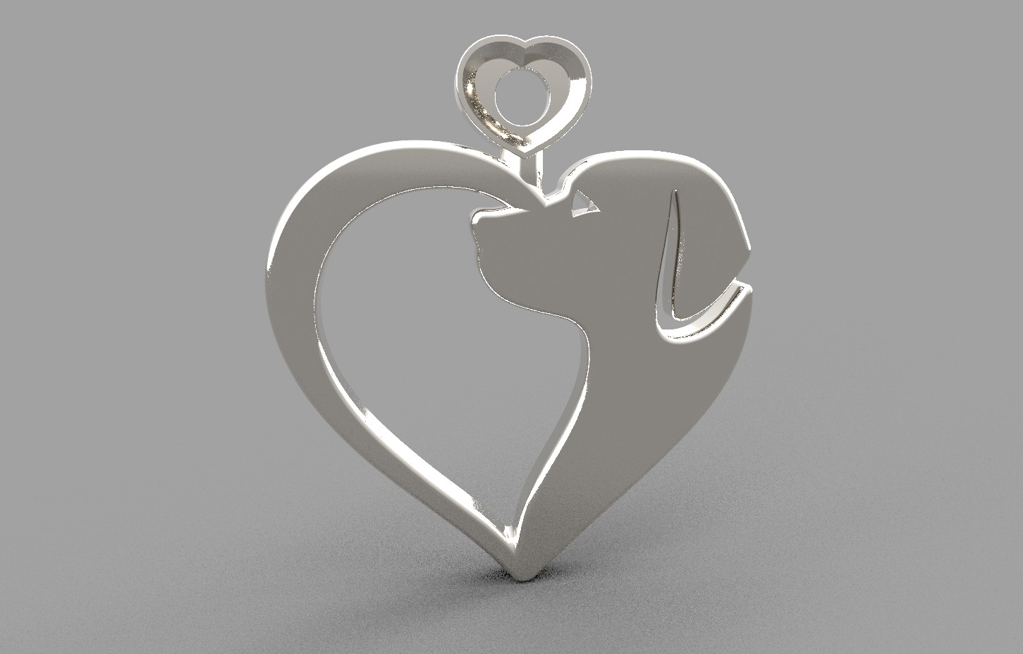 STL file Dog Love・3D print model to download・Cults