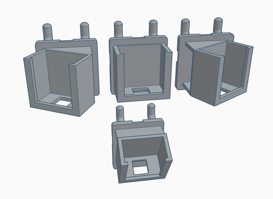 Free STL file WYZE Motion Sensor Pegboard Mount 📱・3D print design to ...